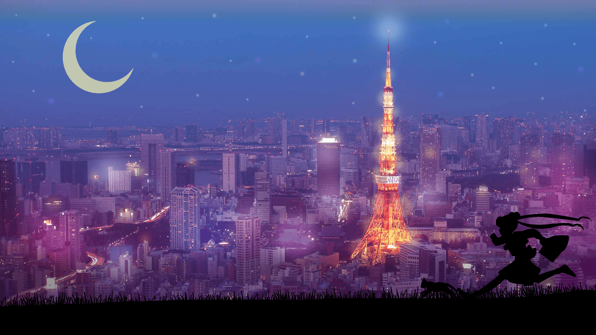 Sailor Moon City Wallpapers - Top Free Sailor Moon City Backgrounds ...