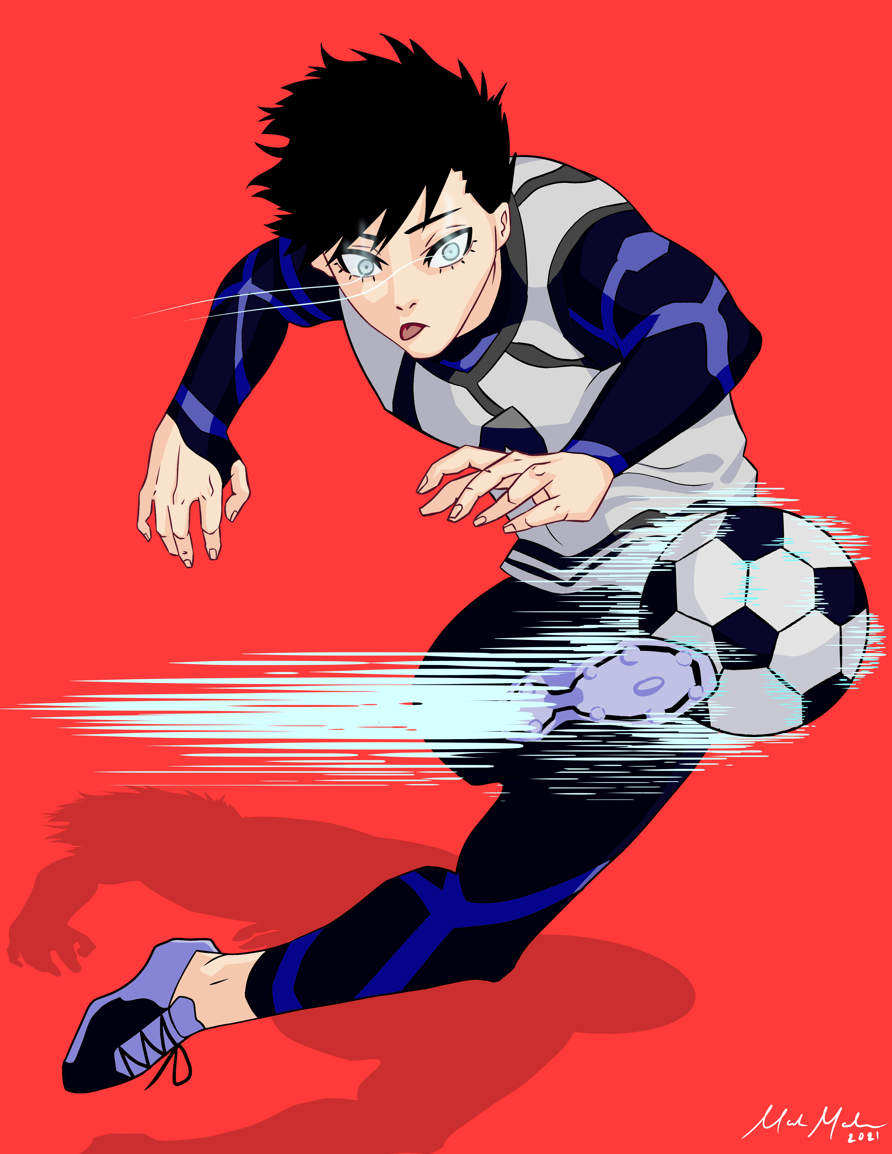 Rin Itoshi Wallpapers - Top Free Rin Itoshi Backgrounds - WallpaperAccess