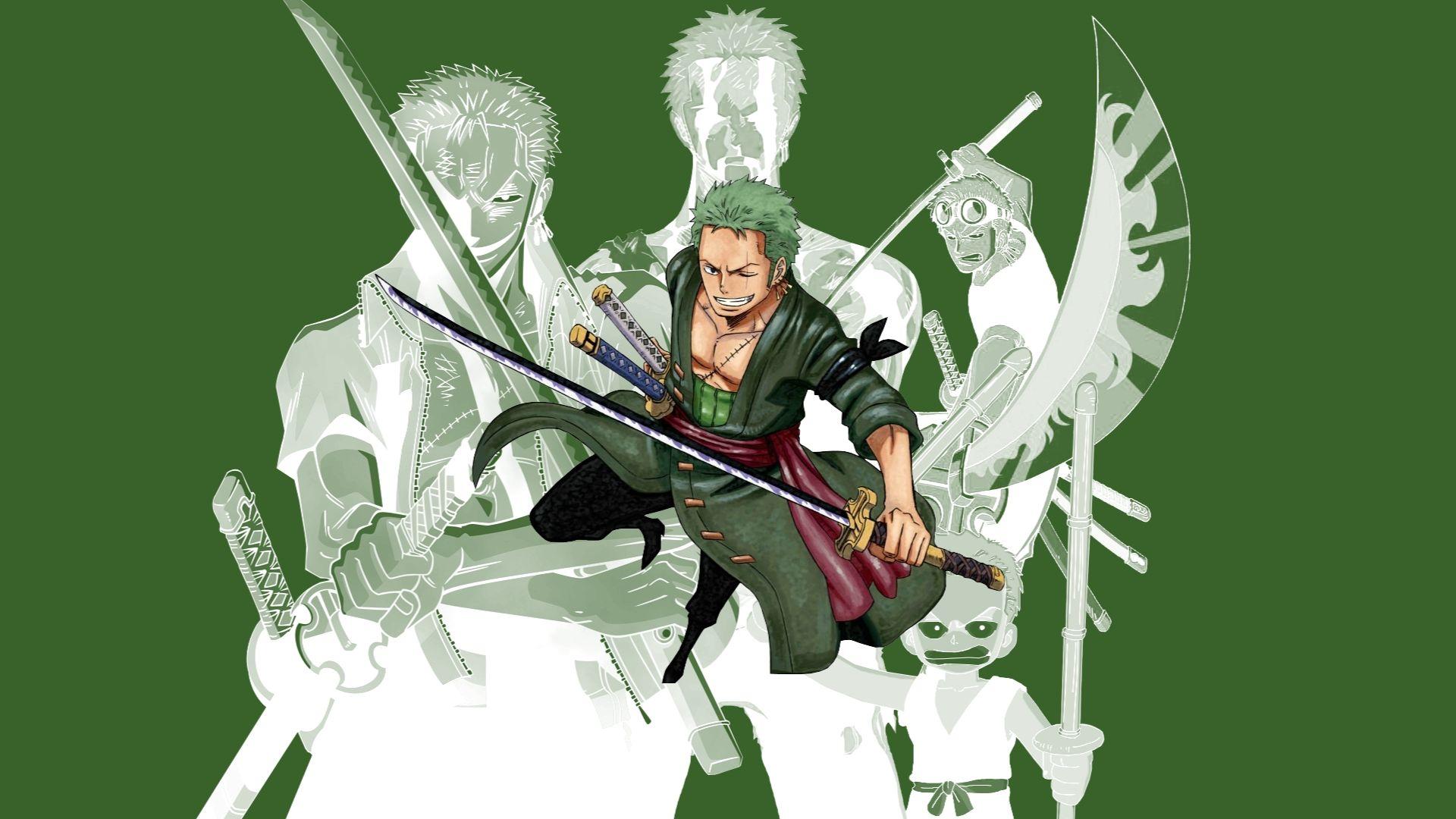 Zoro Green Wallpapers - Top Free Zoro Green Backgrounds - WallpaperAccess