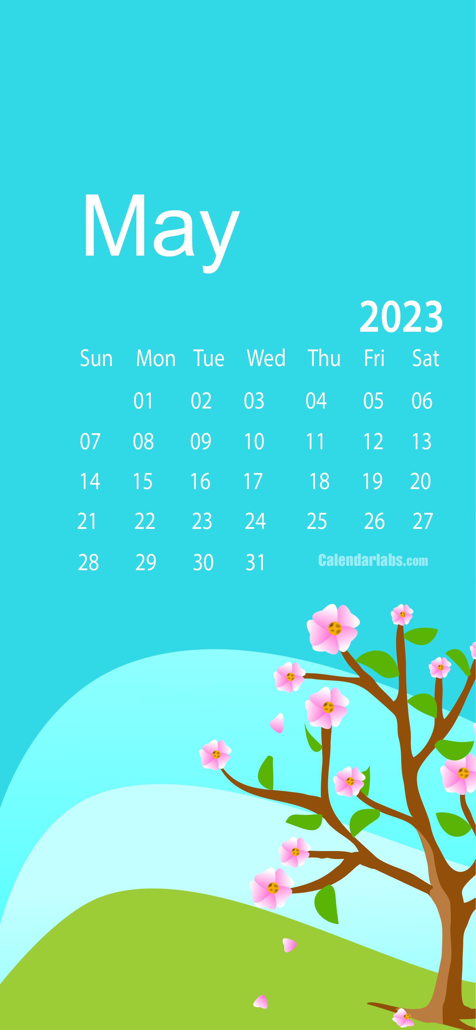 May 2023 Calendar Wallpapers - Top Free May 2023 Calendar Backgrounds ...