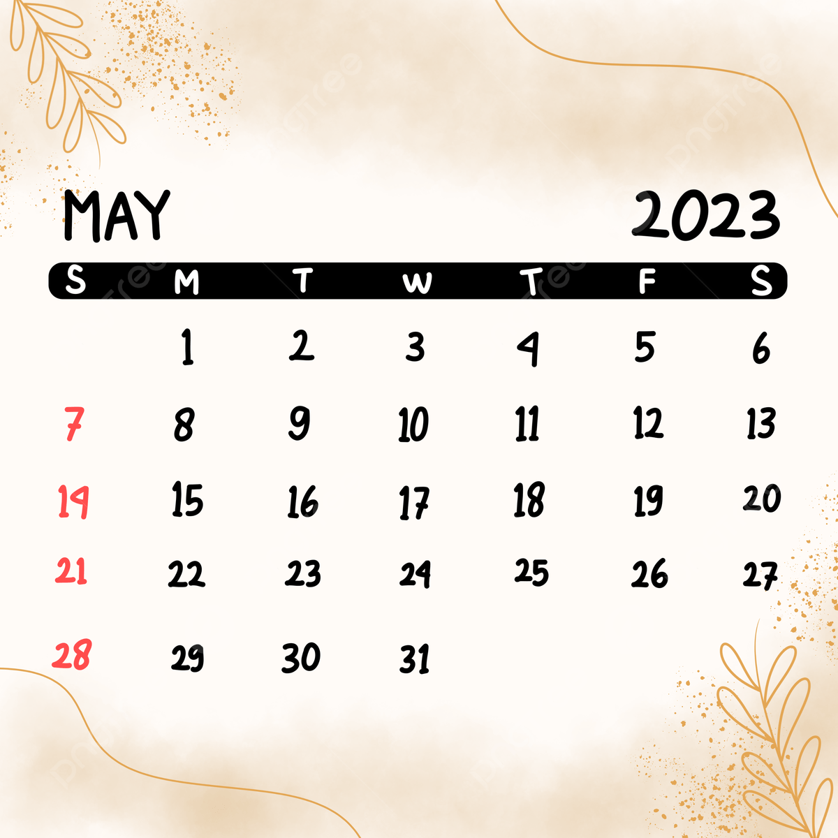 May 2023 Calendar Wallpapers - Top Free May 2023 Calendar Backgrounds ...