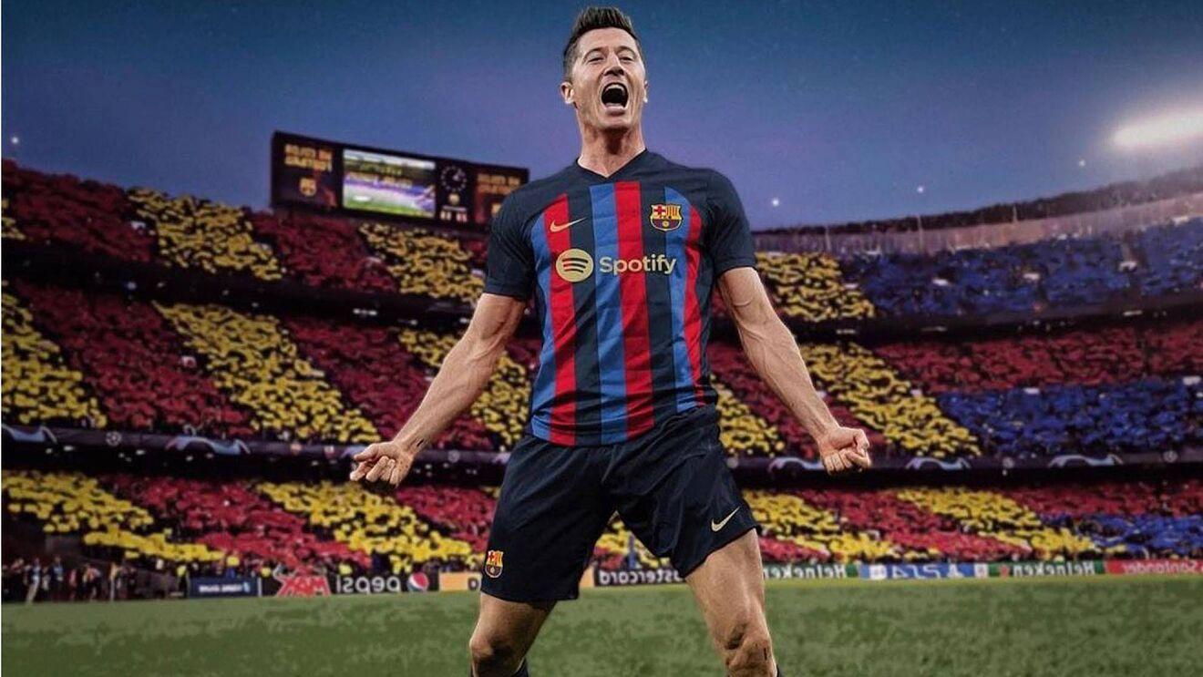 Lewandowski Barcelona Wallpapers - Top Free Lewandowski Barcelona ...