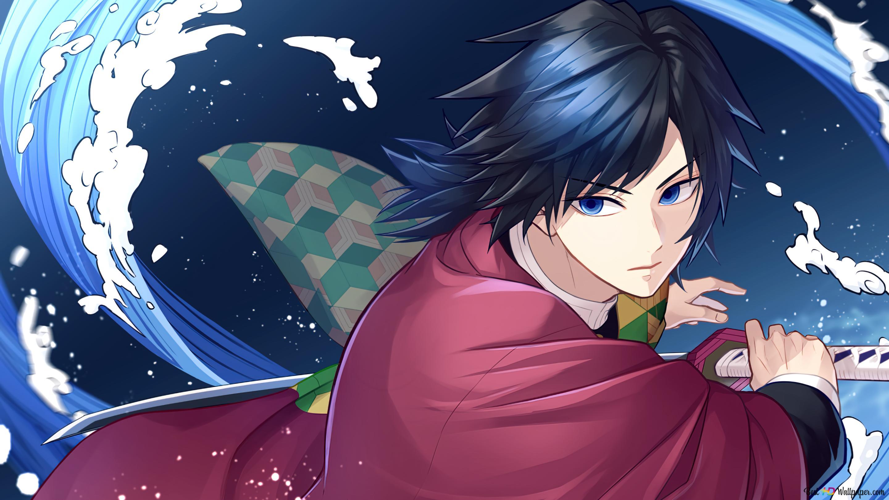 Water Hashira Wallpapers - Top Free Water Hashira Backgrounds ...