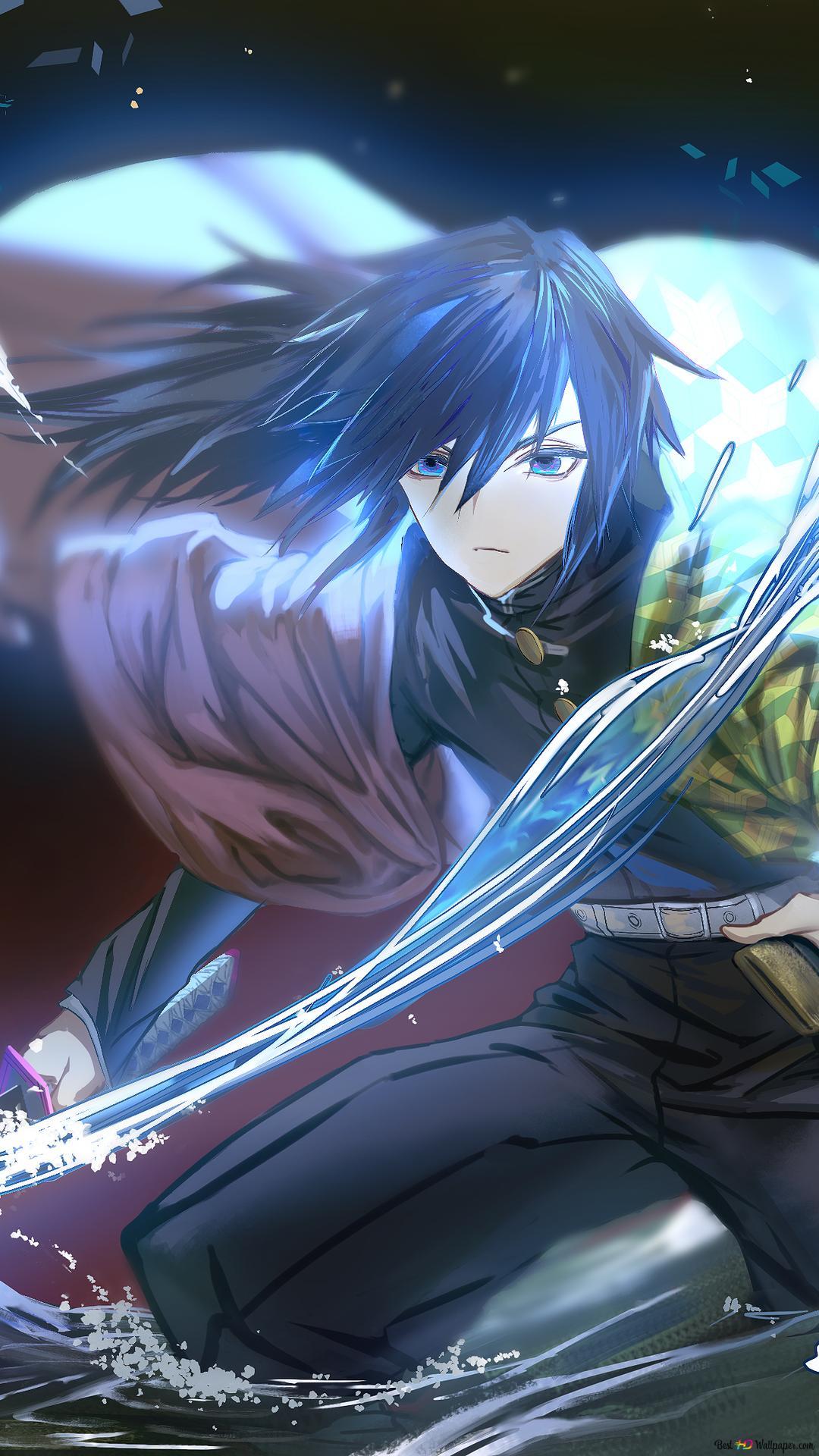 Water Hashira Wallpapers - Top Free Water Hashira Backgrounds ...