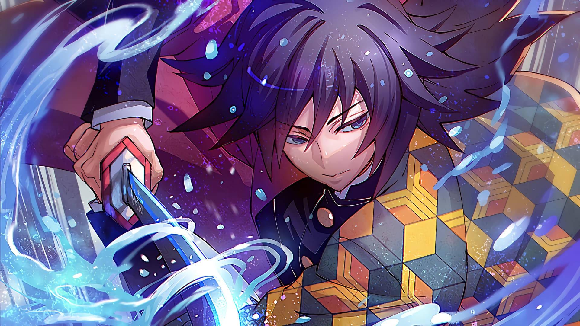 Water Hashira Wallpapers - Top Free Water Hashira Backgrounds ...