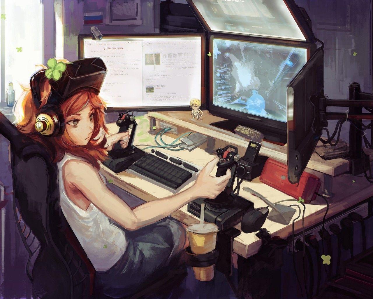 Girl Gaming Desktop Wallpapers - Top Free Girl Gaming Desktop ...
