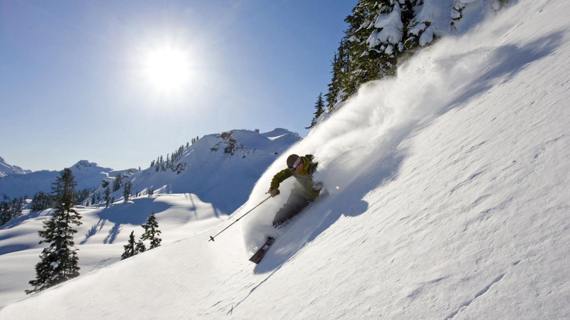 Powder Skiing Wallpapers - Top Free Powder Skiing Backgrounds ...