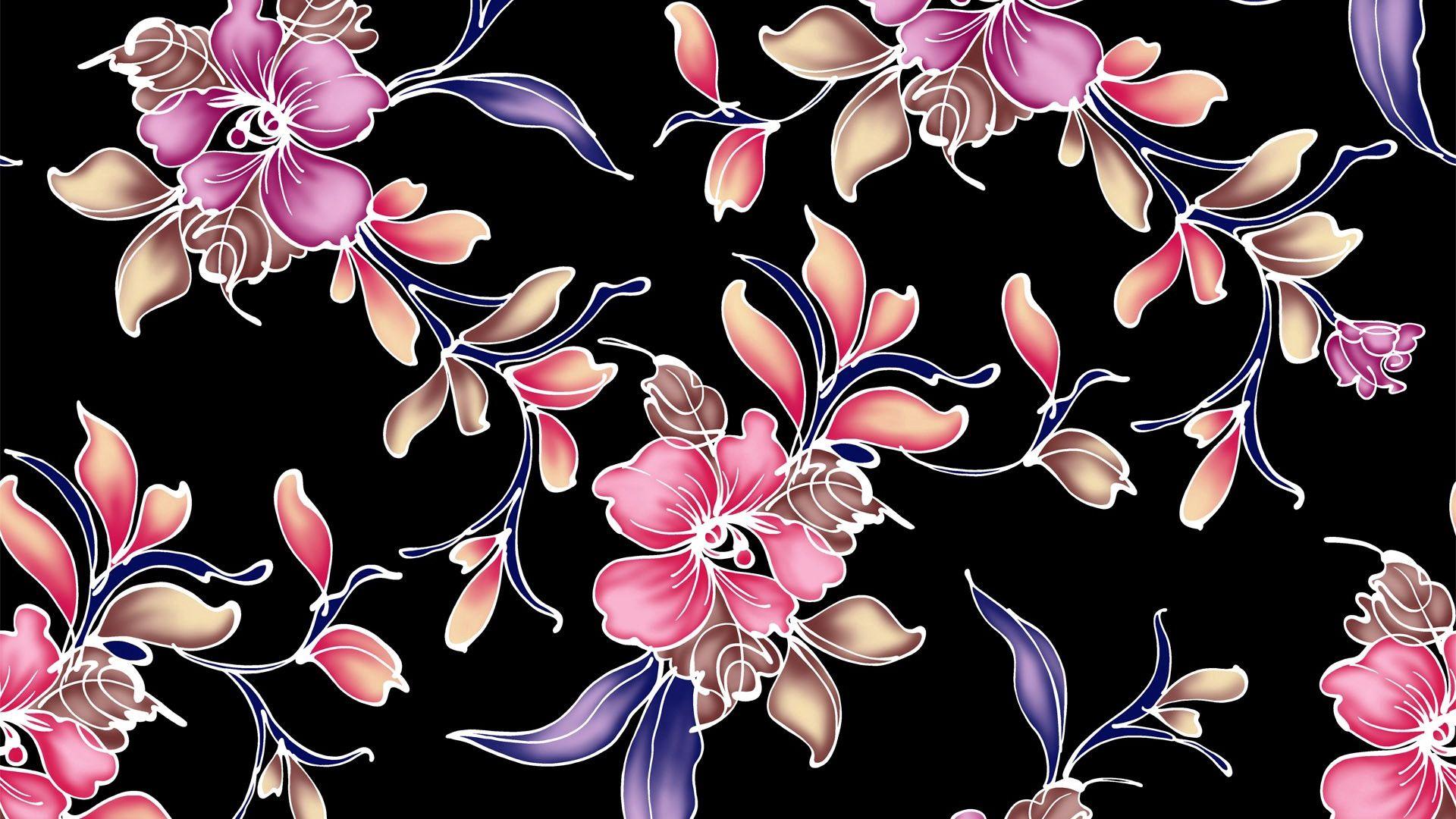 1920X1080 Floral Pattern Wallpapers - Top Free 1920X1080 Floral Pattern ...