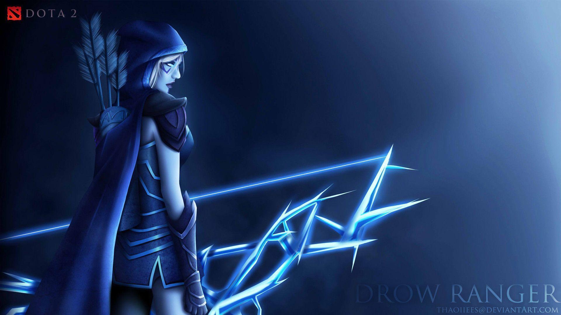 Drow Ranger Dota 2 Wallpapers - Top Free Drow Ranger Dota 2 Backgrounds ...
