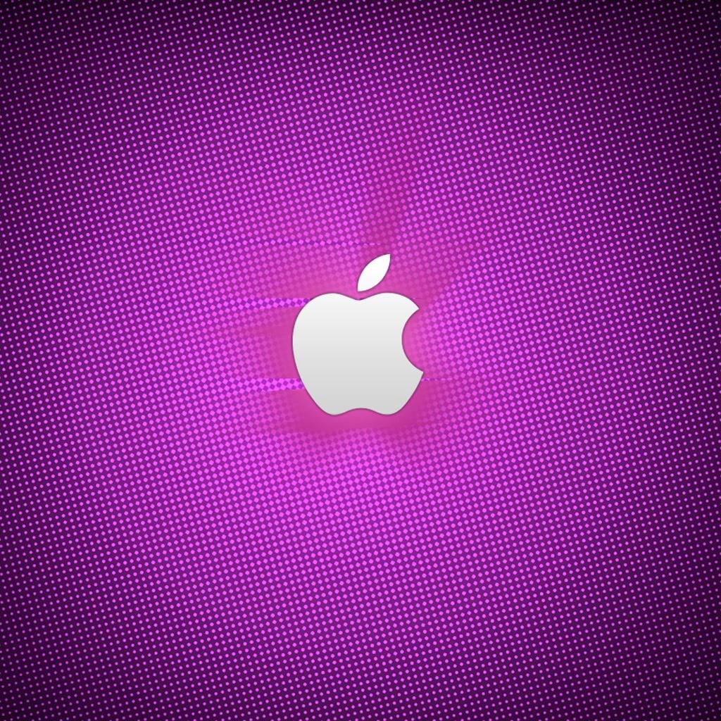 Purple Apple Logo Wallpapers - Top Free Purple Apple Logo Backgrounds ...