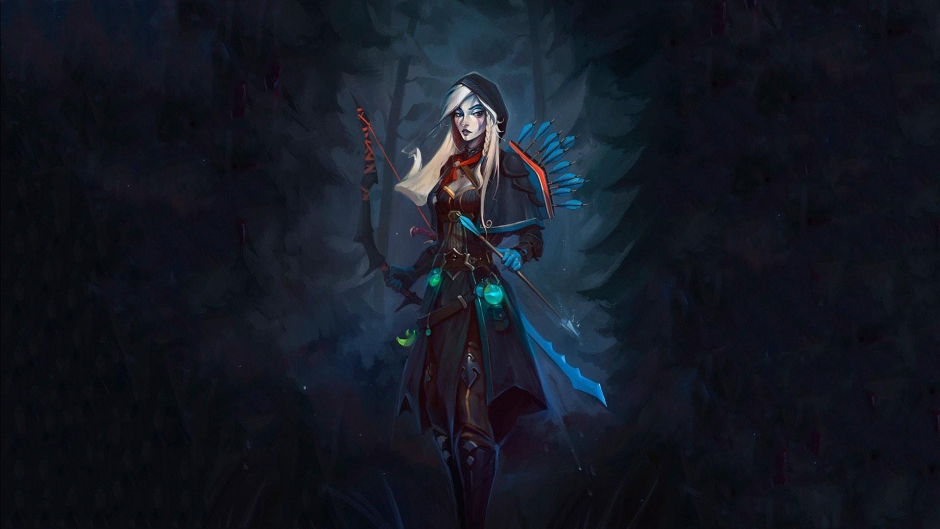 Drow Ranger Dota 2 Wallpapers - Top Free Drow Ranger Dota 2 Backgrounds ...