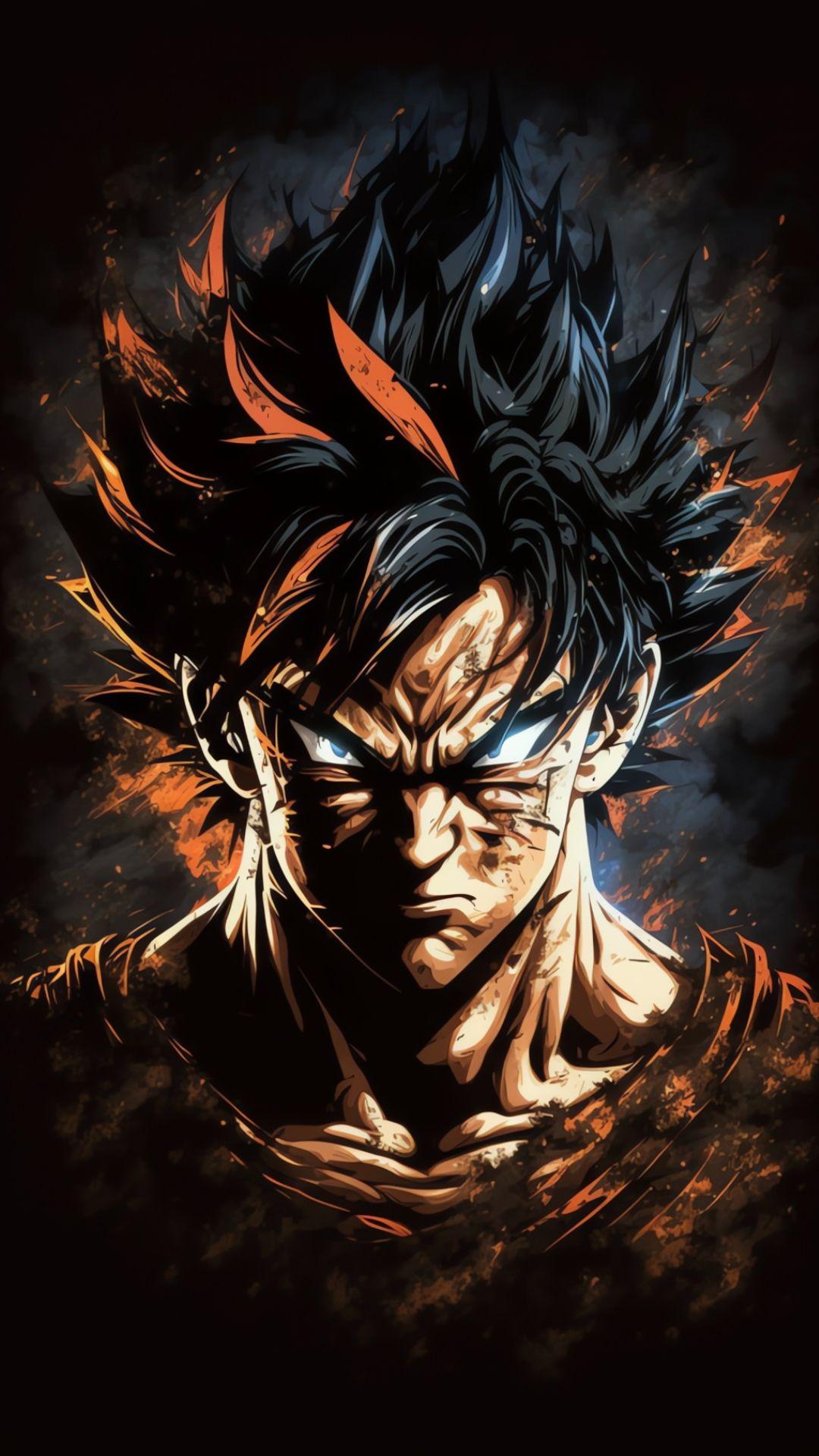 Goku Portrait Wallpapers - Top Free Goku Portrait Backgrounds ...