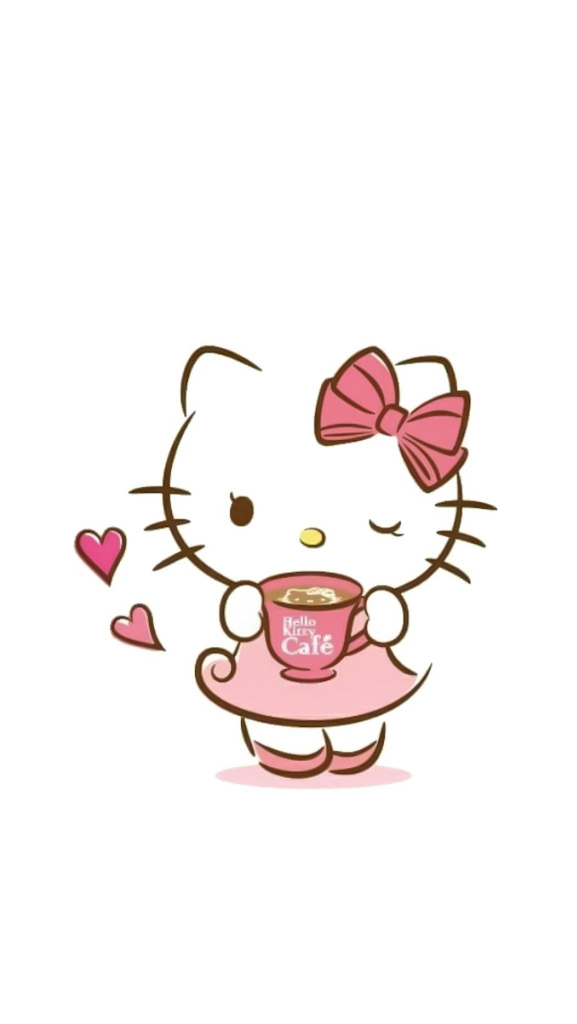 White Hello Kitty Wallpapers - Top Free White Hello Kitty Backgrounds ...