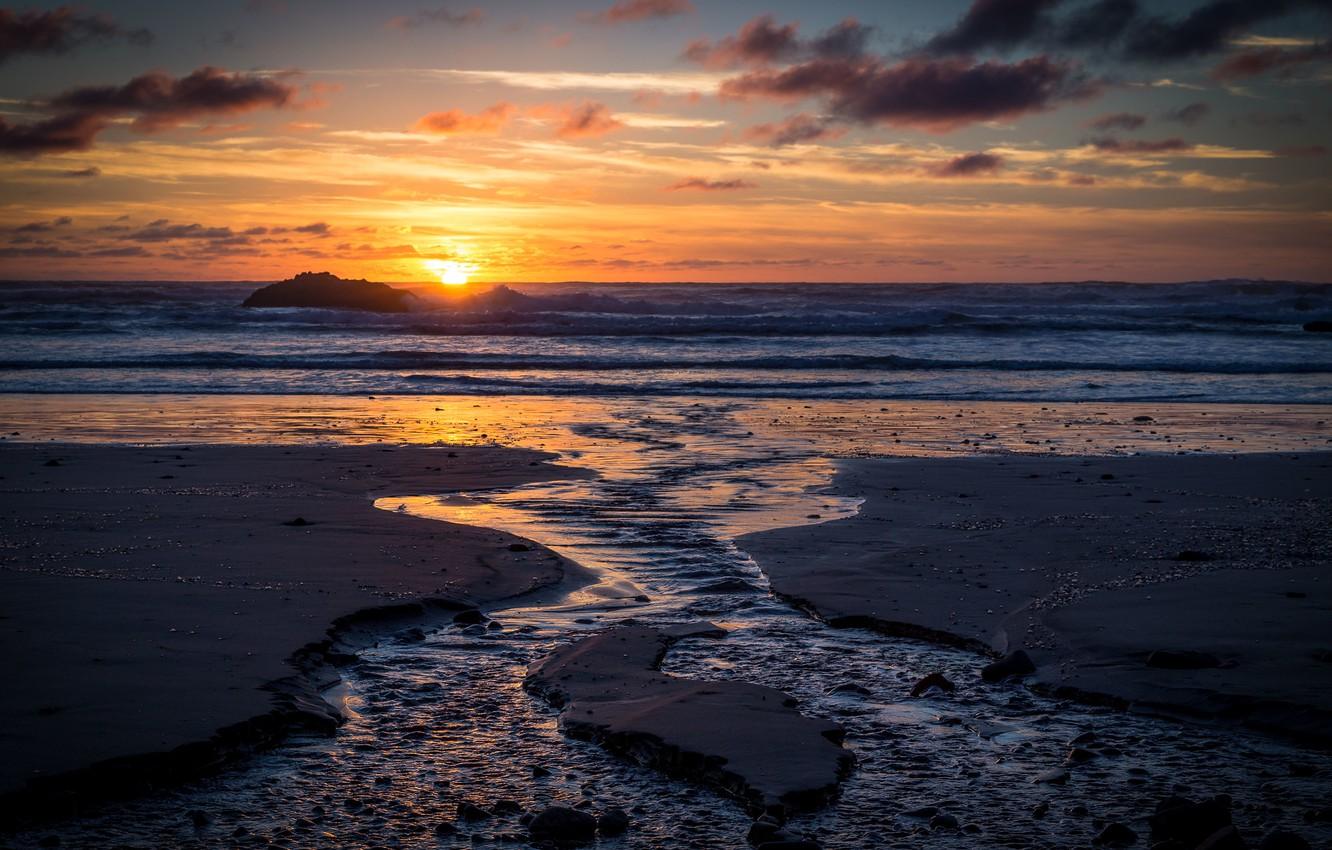 Oregon Coast Sunset Wallpapers - Top Free Oregon Coast Sunset ...