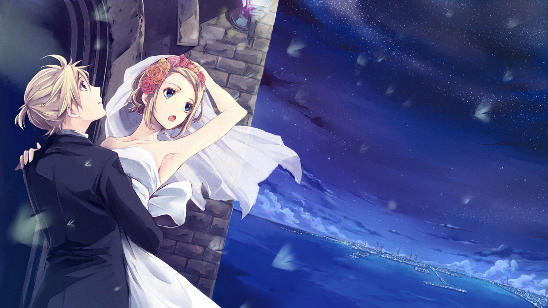Cute Romantic Anime Wallpapers - Top Free Cute Romantic Anime ...