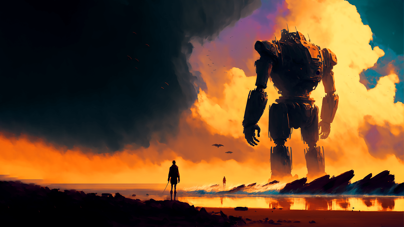 Big Robot Wallpapers - Top Free Big Robot Backgrounds - WallpaperAccess