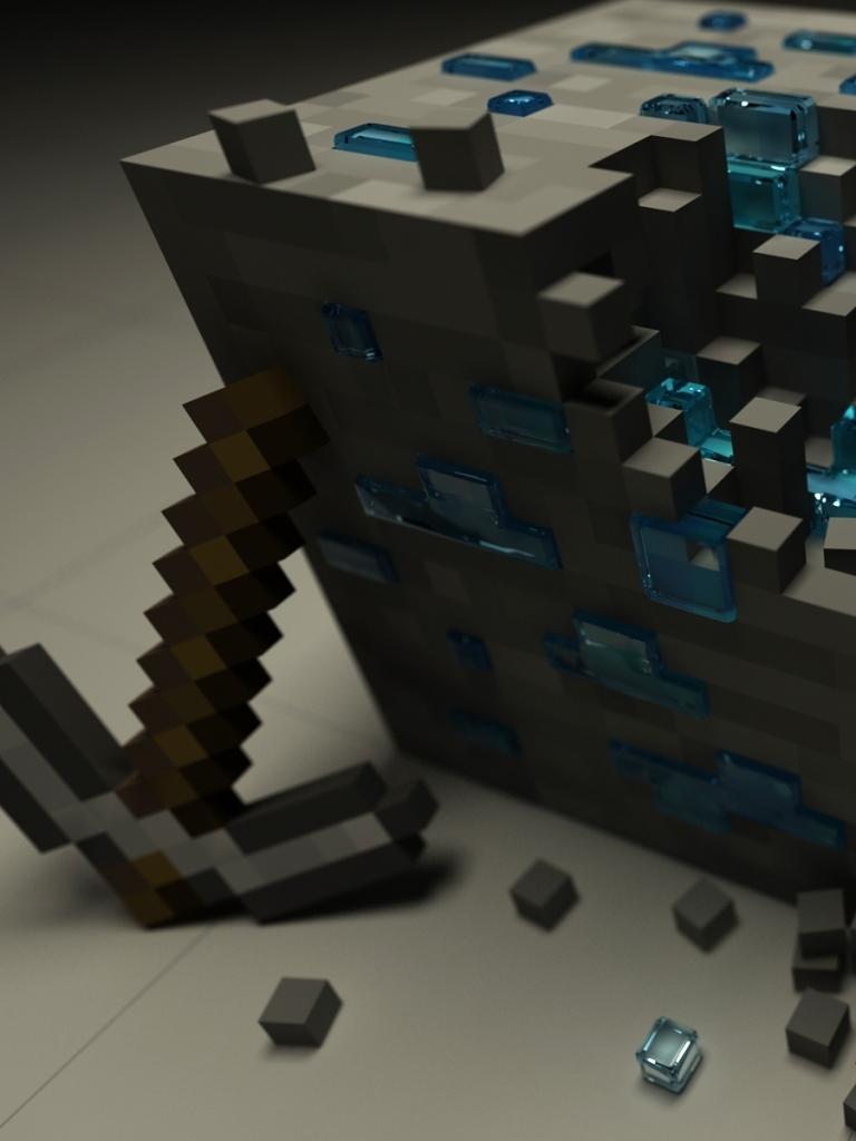 Minecraft Diamond Block Wallpapers - Top Free Minecraft Diamond Block ...