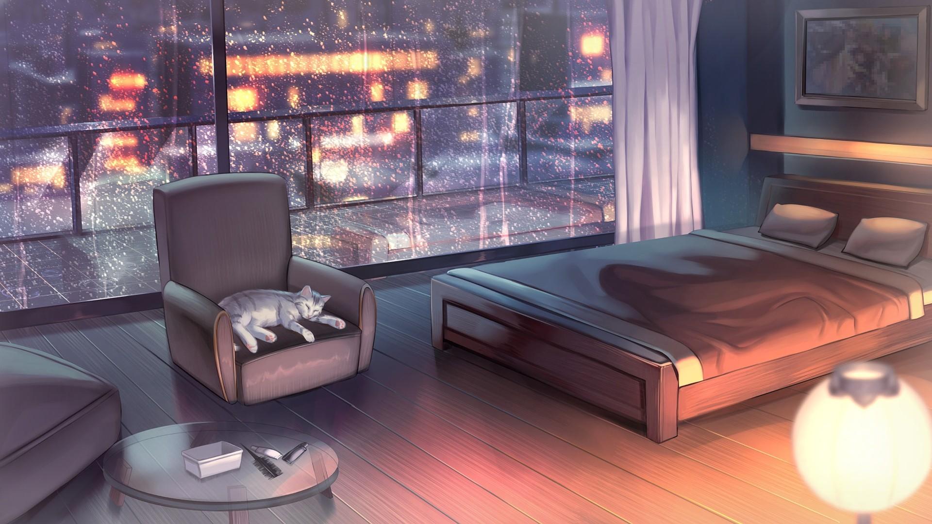 Anime Living Room Wallpapers - Top Free Anime Living Room Backgrounds ...