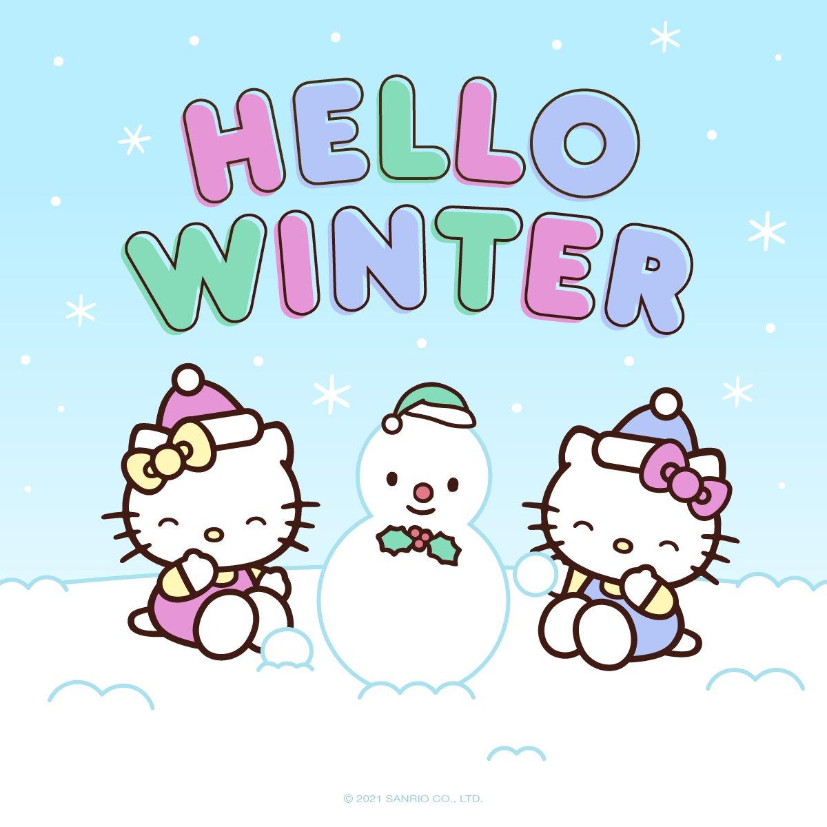 Winter Sanrio Wallpapers - Top Free Winter Sanrio Backgrounds ...