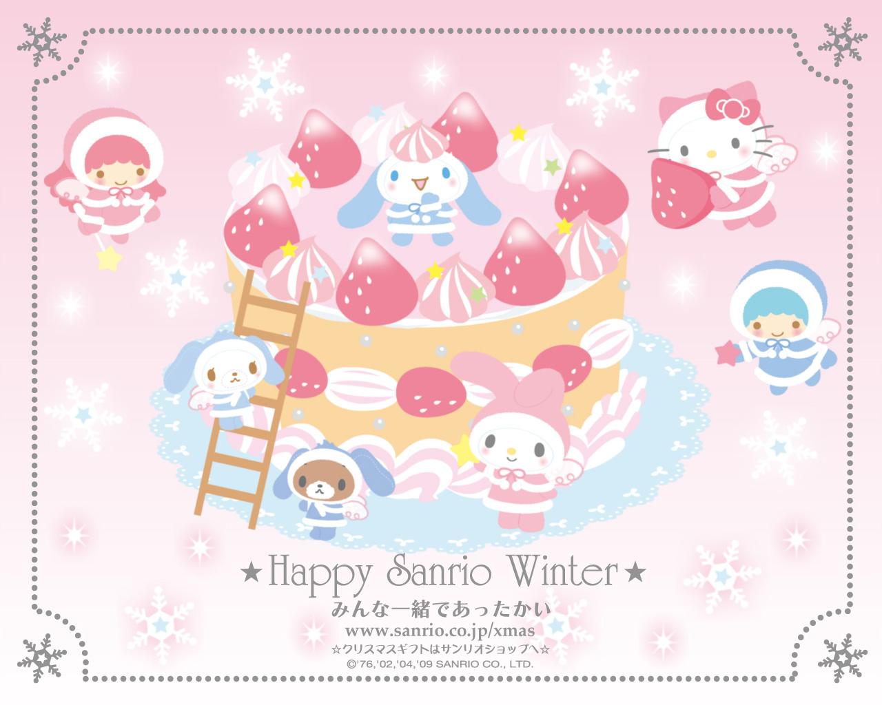 Winter Sanrio Wallpapers - Top Free Winter Sanrio Backgrounds ...
