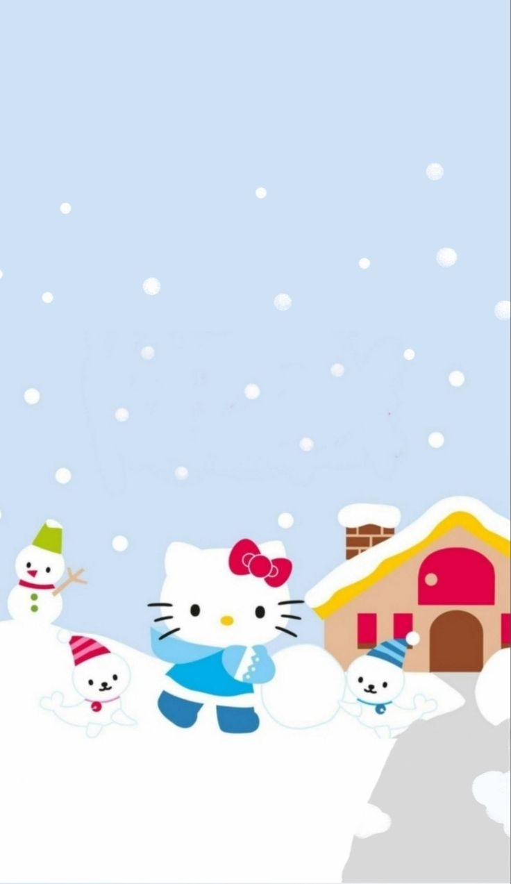 Winter Sanrio Wallpapers - Top Free Winter Sanrio Backgrounds ...