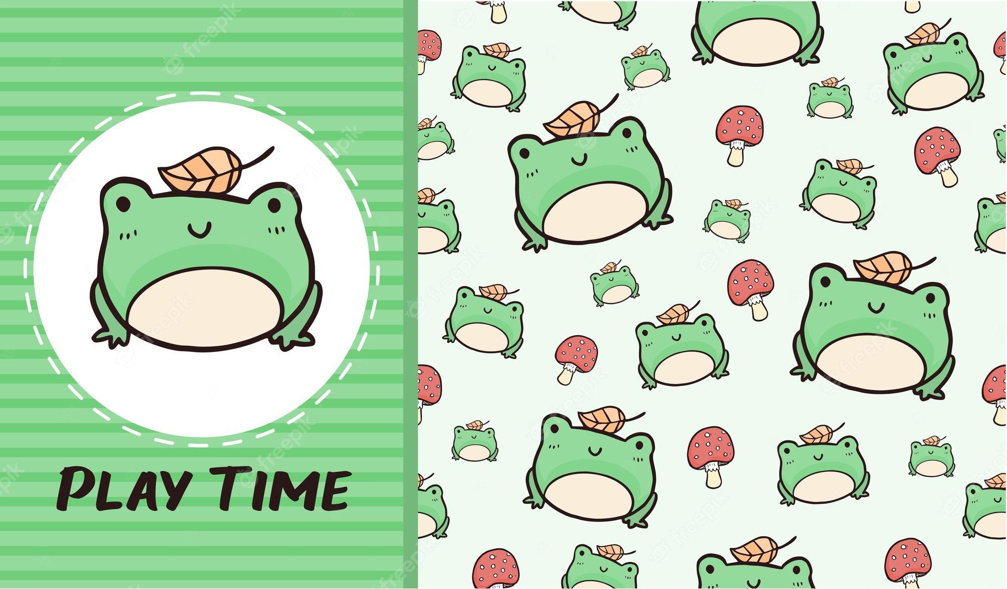 Cute Cartoon Frog Wallpapers - Top Free Cute Cartoon Frog Backgrounds ...