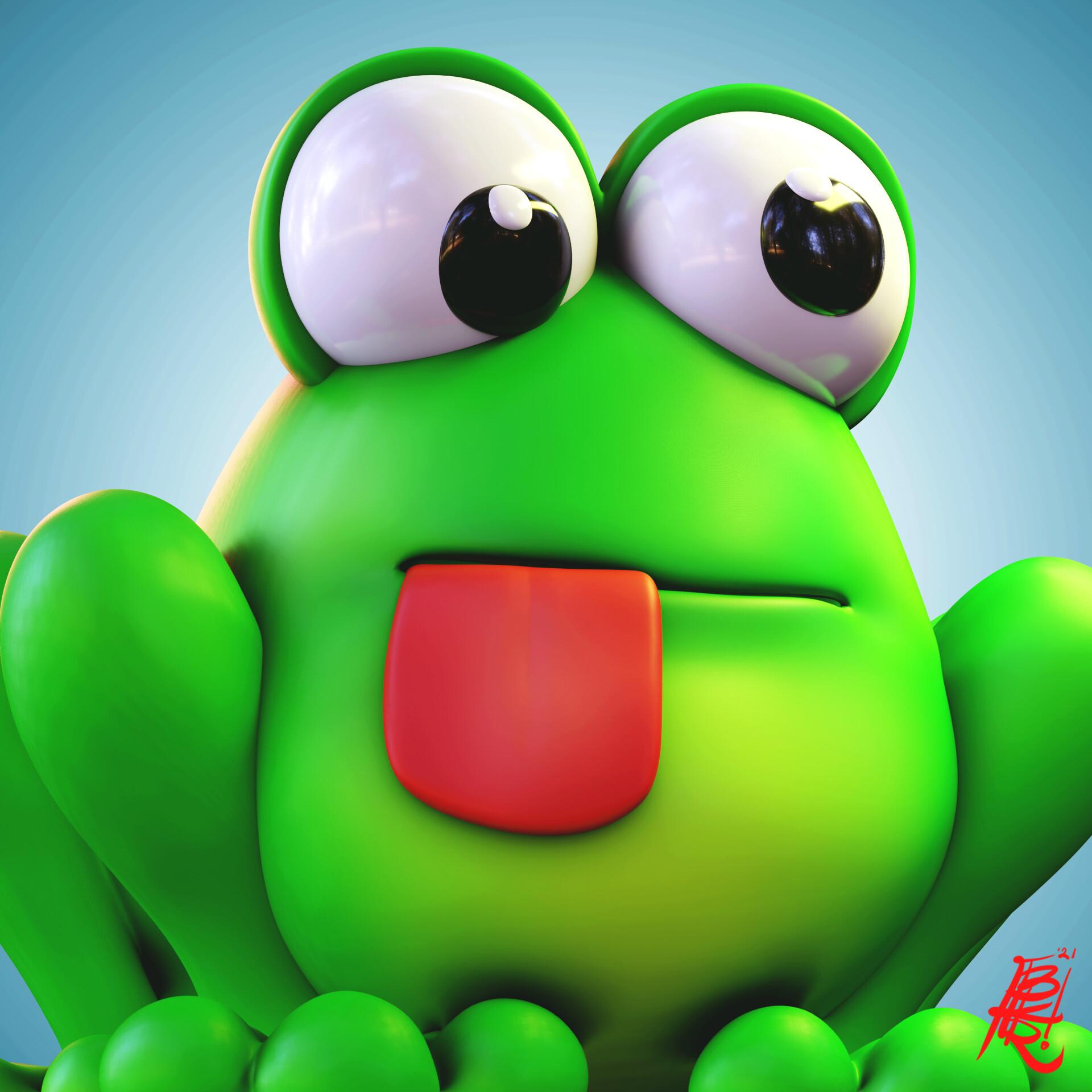 Cute Cartoon Frog Wallpapers - Top Free Cute Cartoon Frog Backgrounds - WallpaperAccess