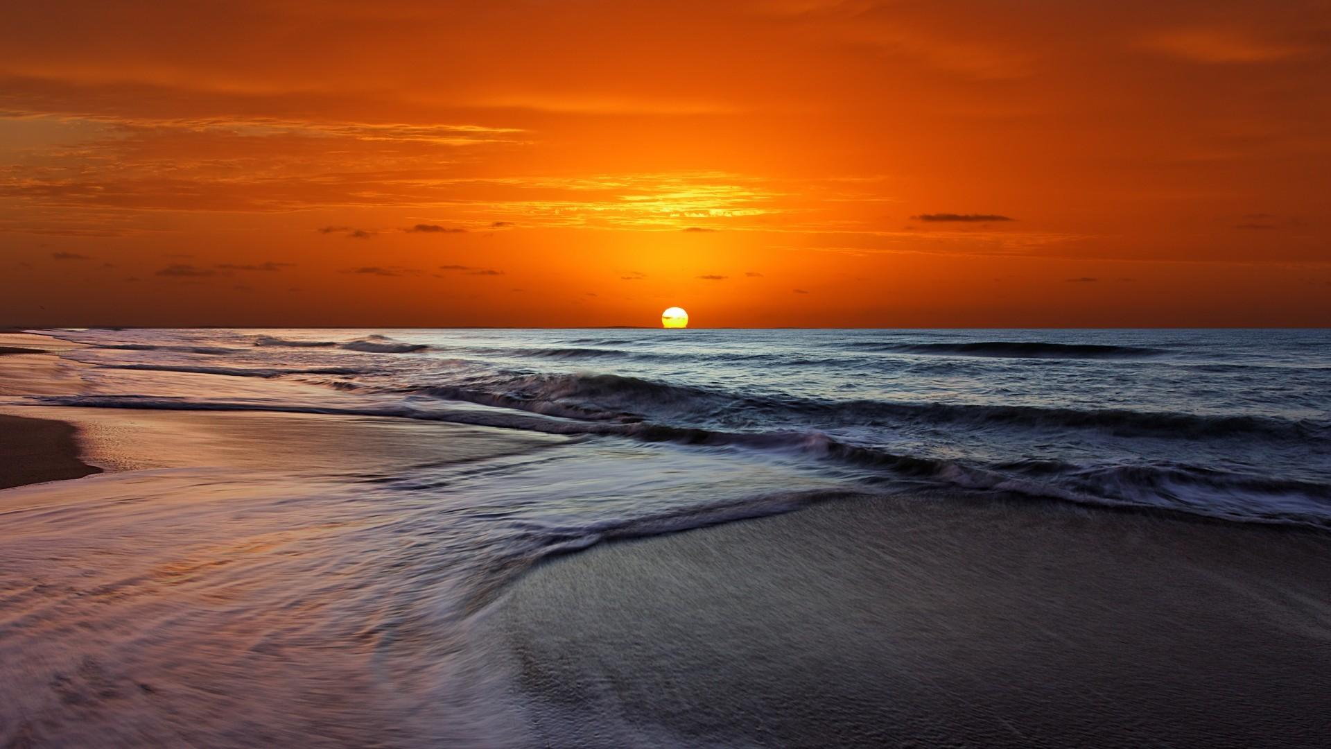 Orange Ocean Wallpapers - Top Free Orange Ocean Backgrounds ...