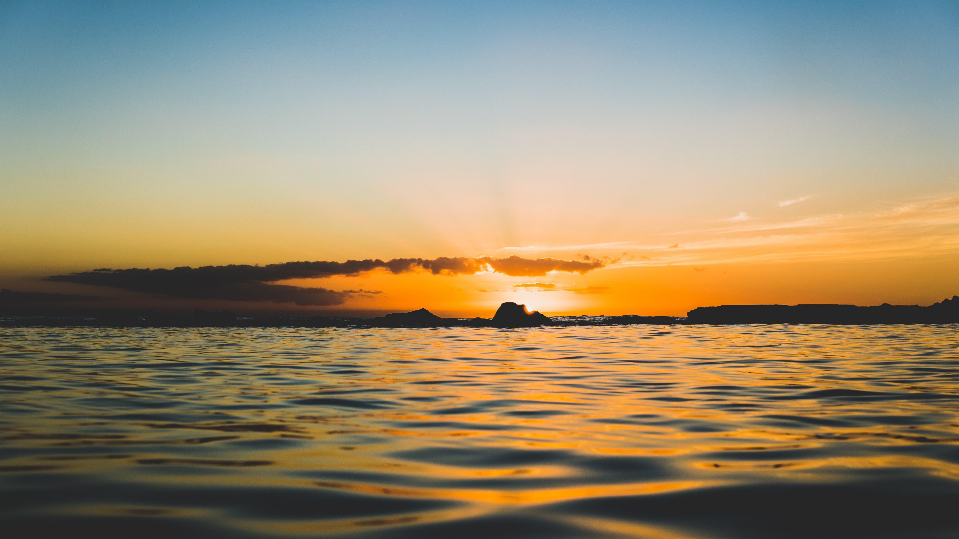 Orange Ocean Wallpapers - Top Free Orange Ocean Backgrounds ...