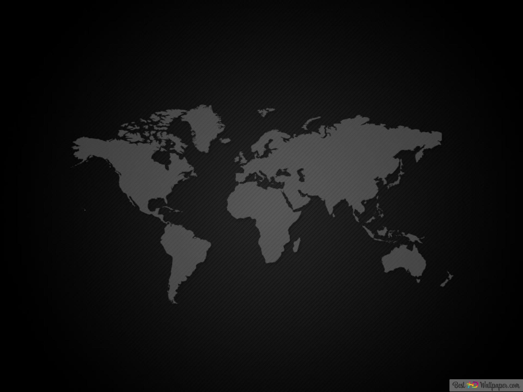 Dark World Map Wallpapers - Top Free Dark World Map Backgrounds ...