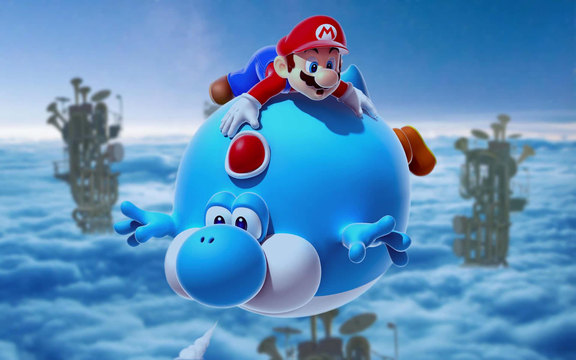 Light Blue Yoshi Wallpapers - Top Free Light Blue Yoshi Backgrounds ...