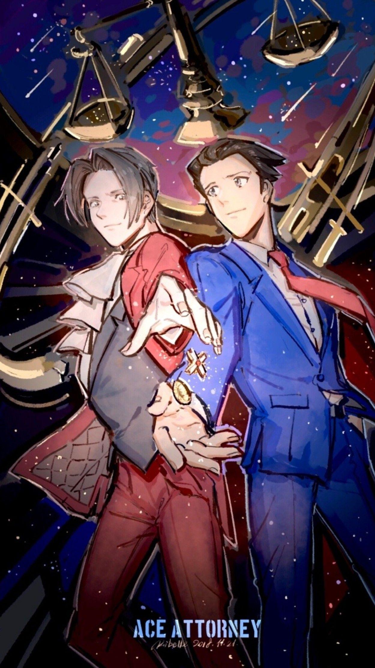 Ace Attorney Phone Wallpapers - Top Free Ace Attorney Phone Backgrounds ...