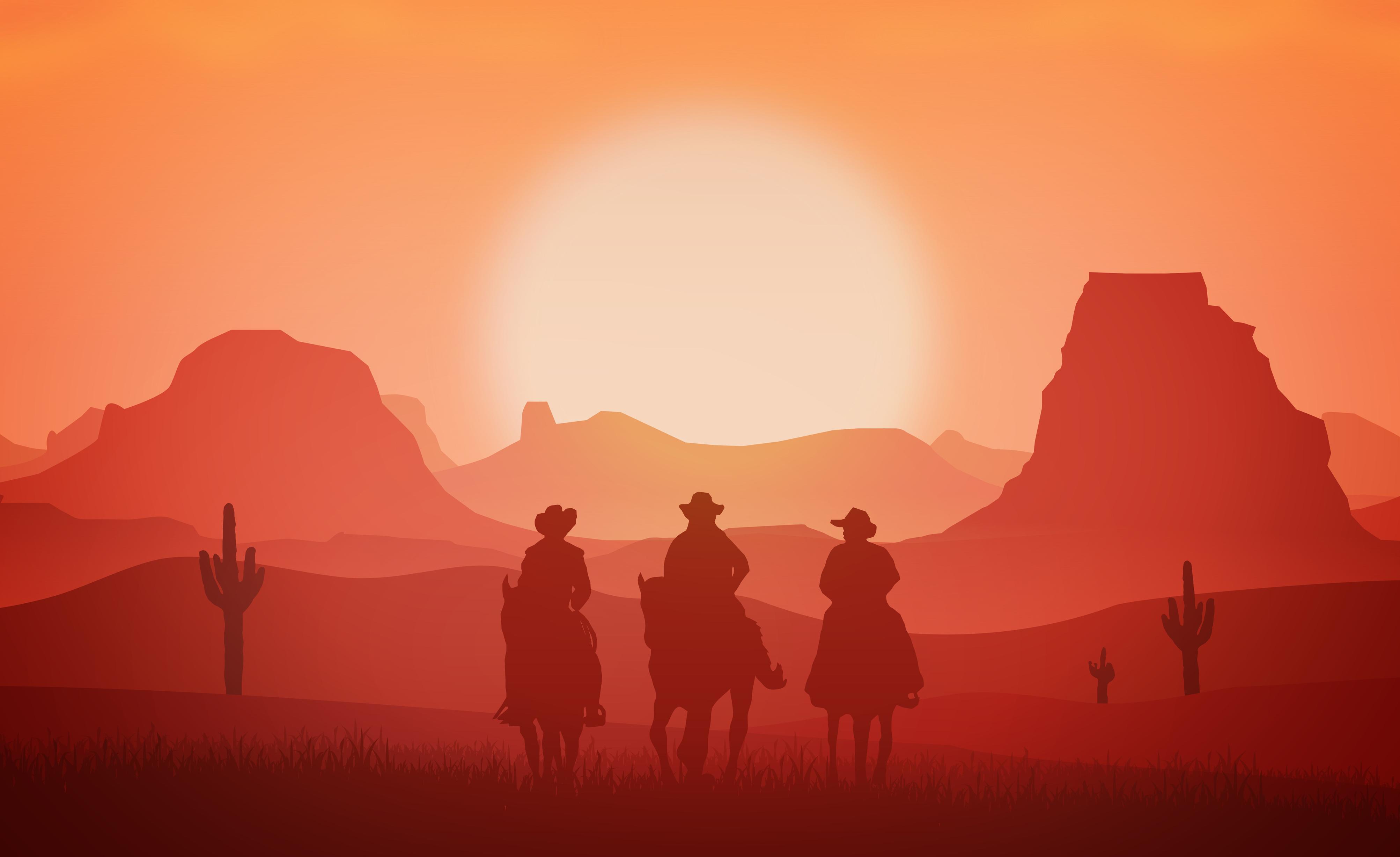 Red Dead Redemption 2 Minimalist Wallpapers - Top Free Red Dead ...