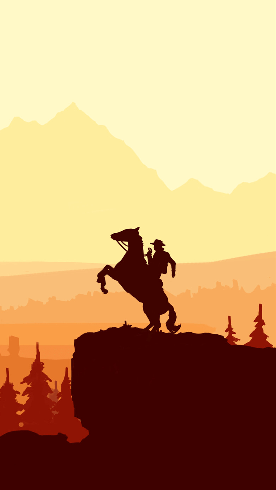 Red Dead Redemption 2 Minimalist Wallpapers - Top Free Red Dead ...