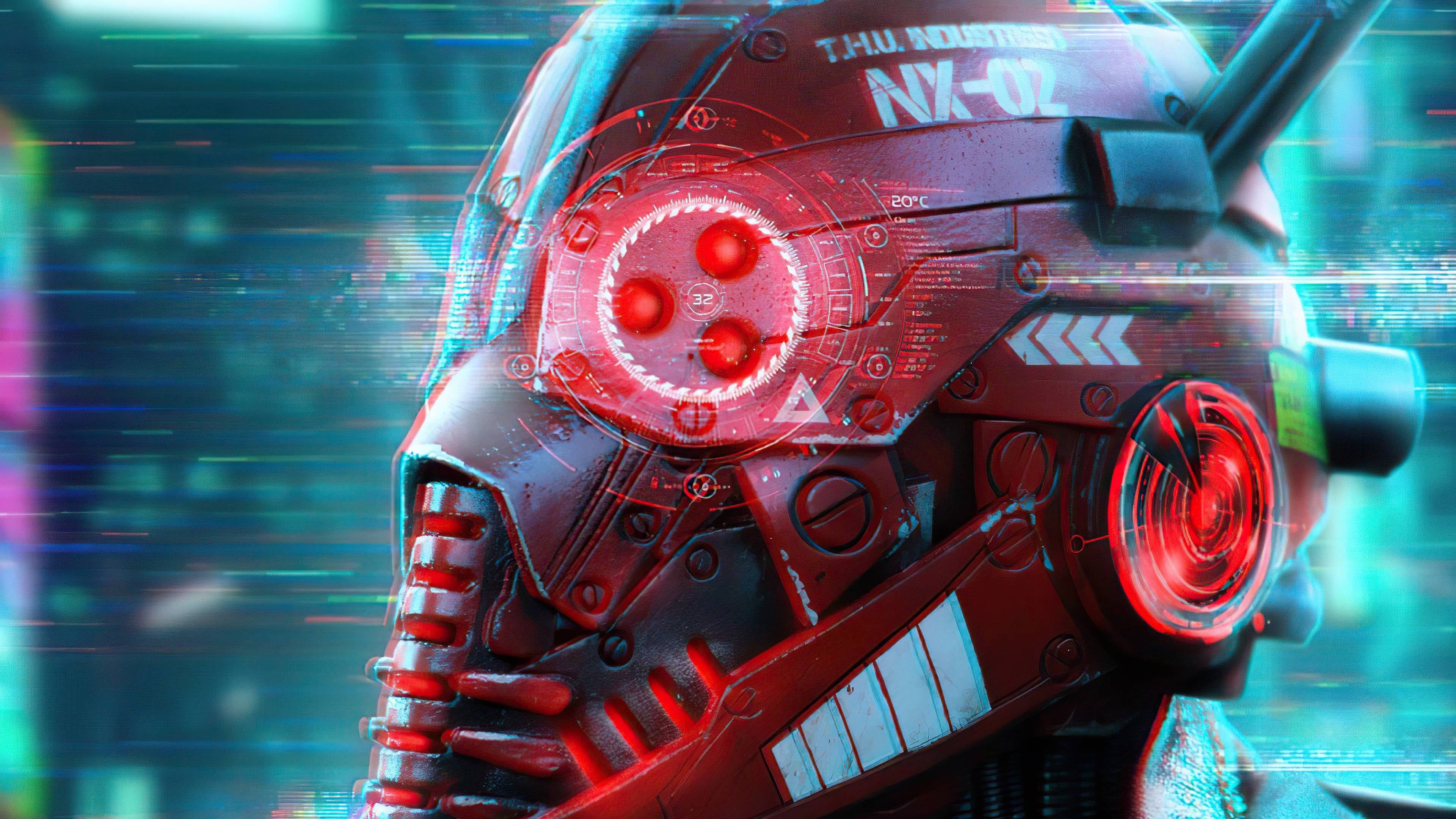 Cyberpunk Robot Wallpapers - Top Free Cyberpunk Robot Backgrounds ...