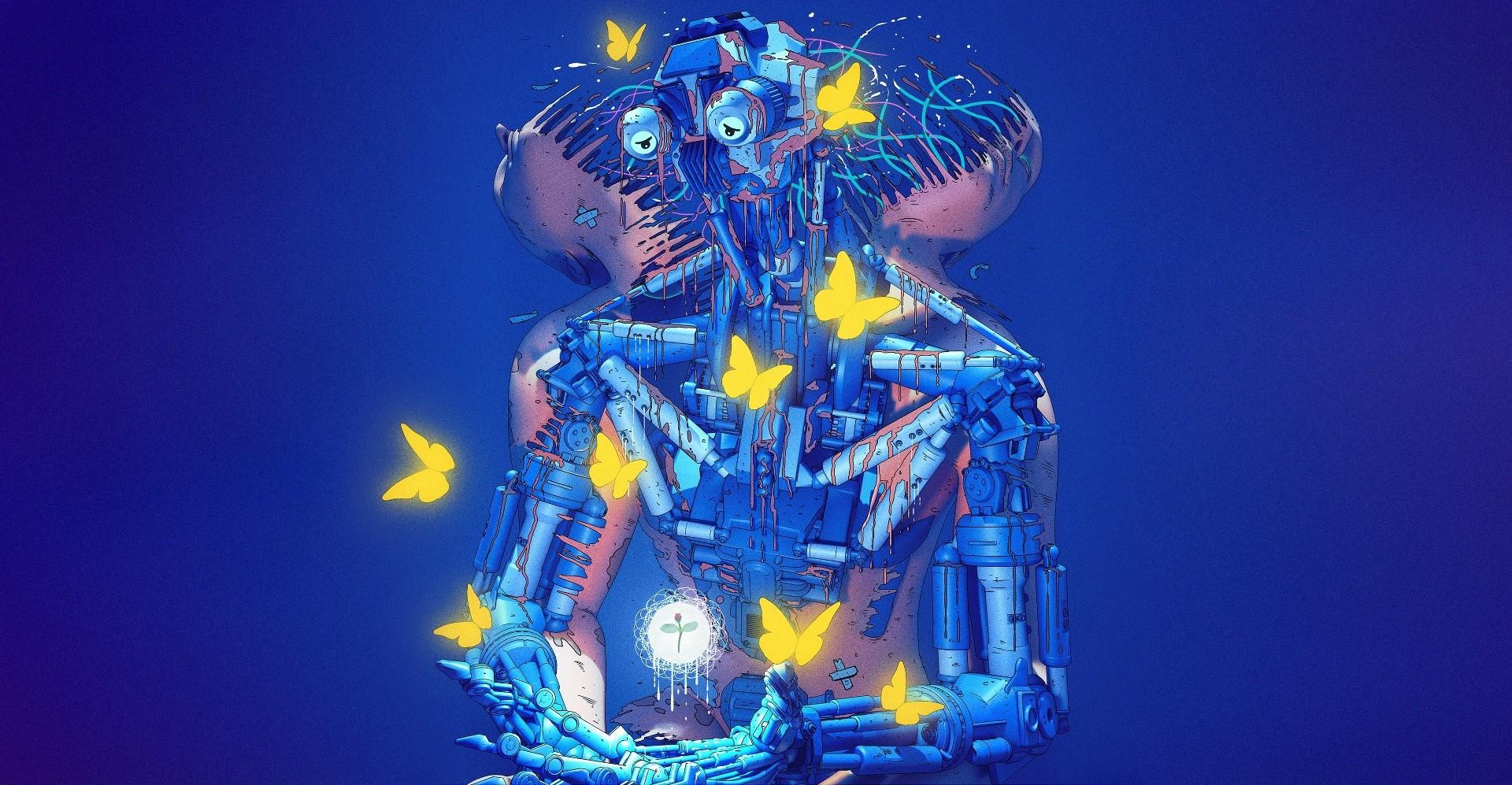 Cyberpunk Robot Wallpapers - Top Free Cyberpunk Robot Backgrounds ...