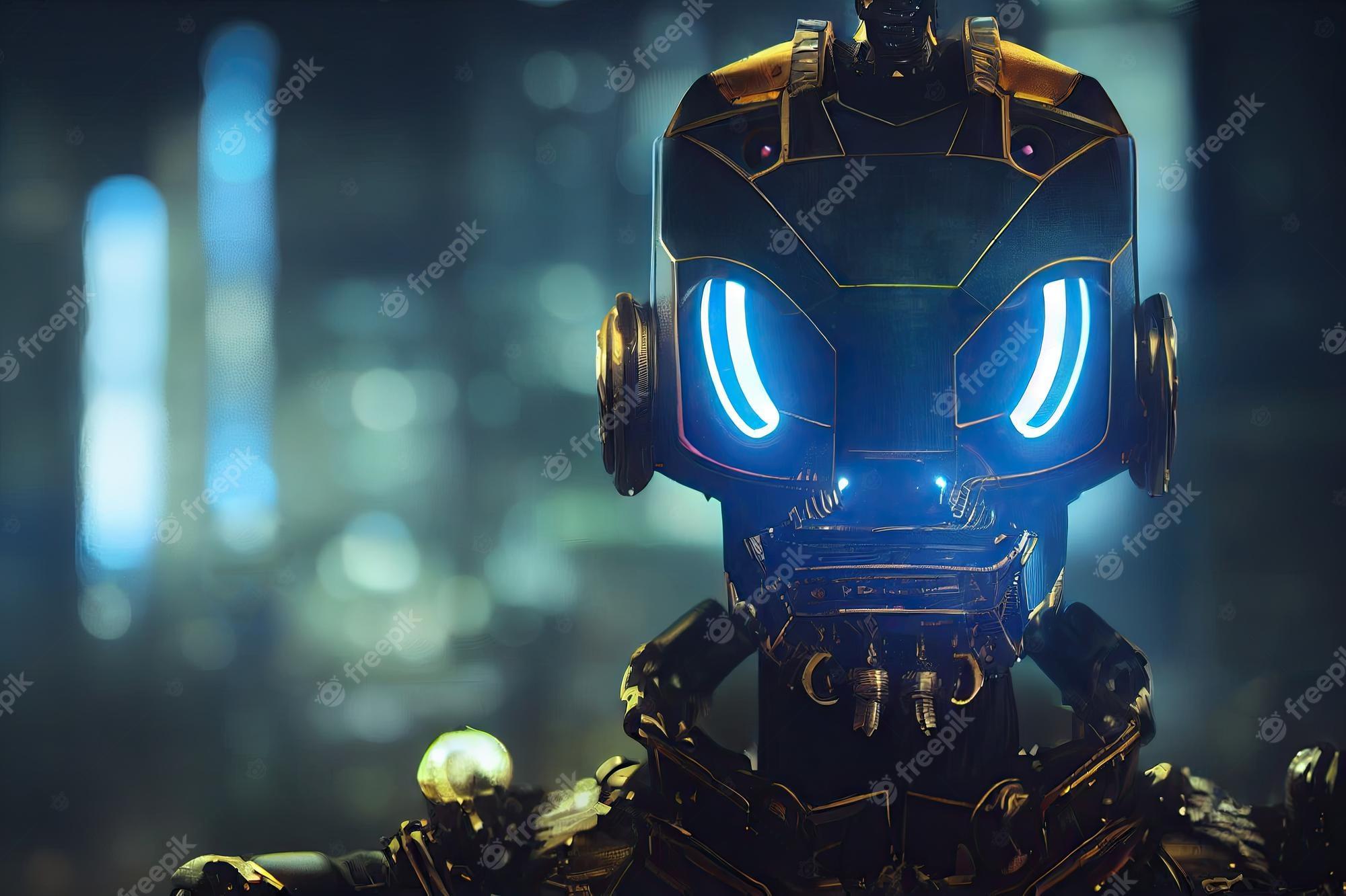 Cyberpunk Robot Wallpapers - Top Free Cyberpunk Robot Backgrounds ...