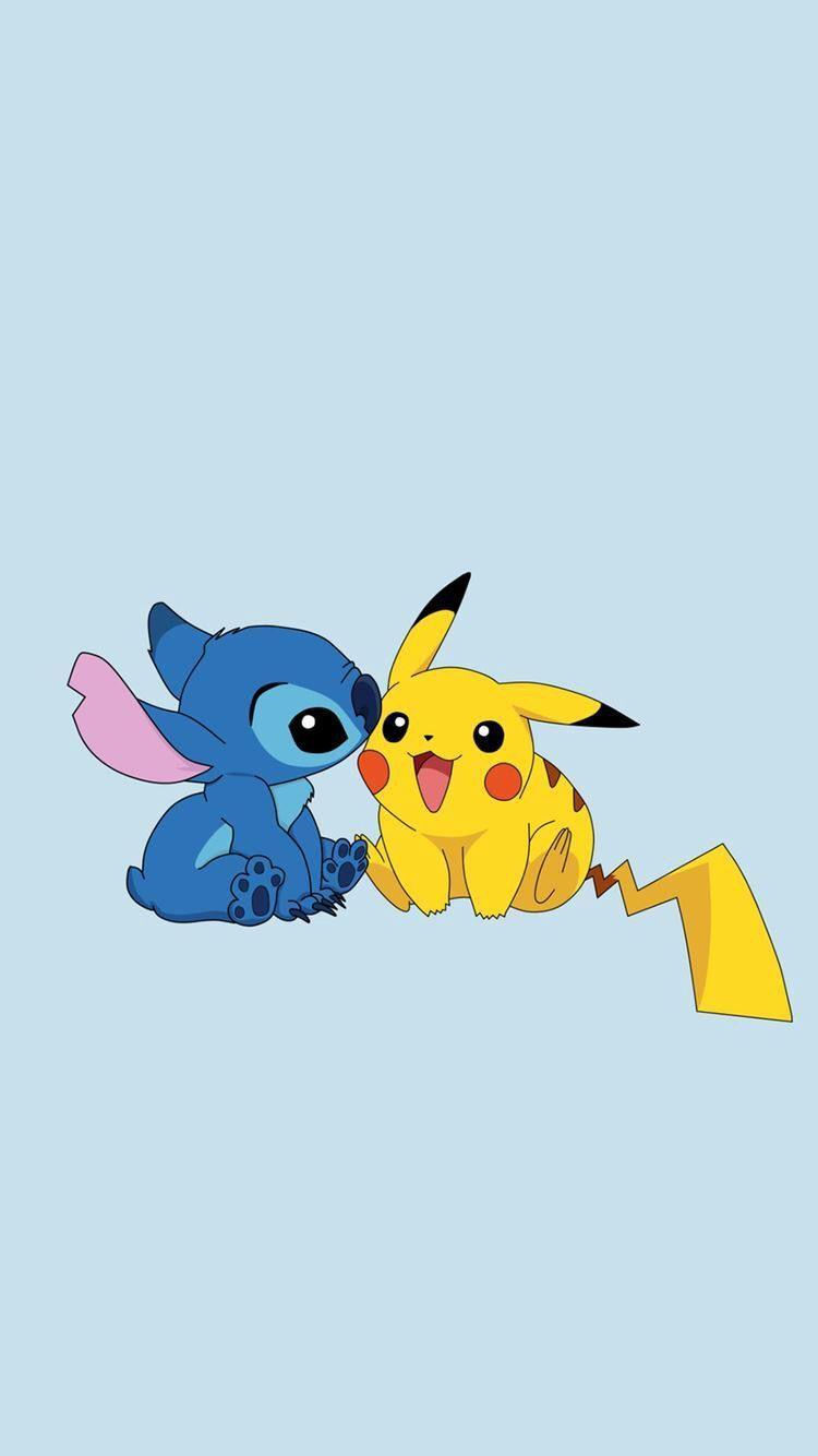 Pikachu and Stitch Wallpapers - Top Free Pikachu and Stitch Backgrounds ...
