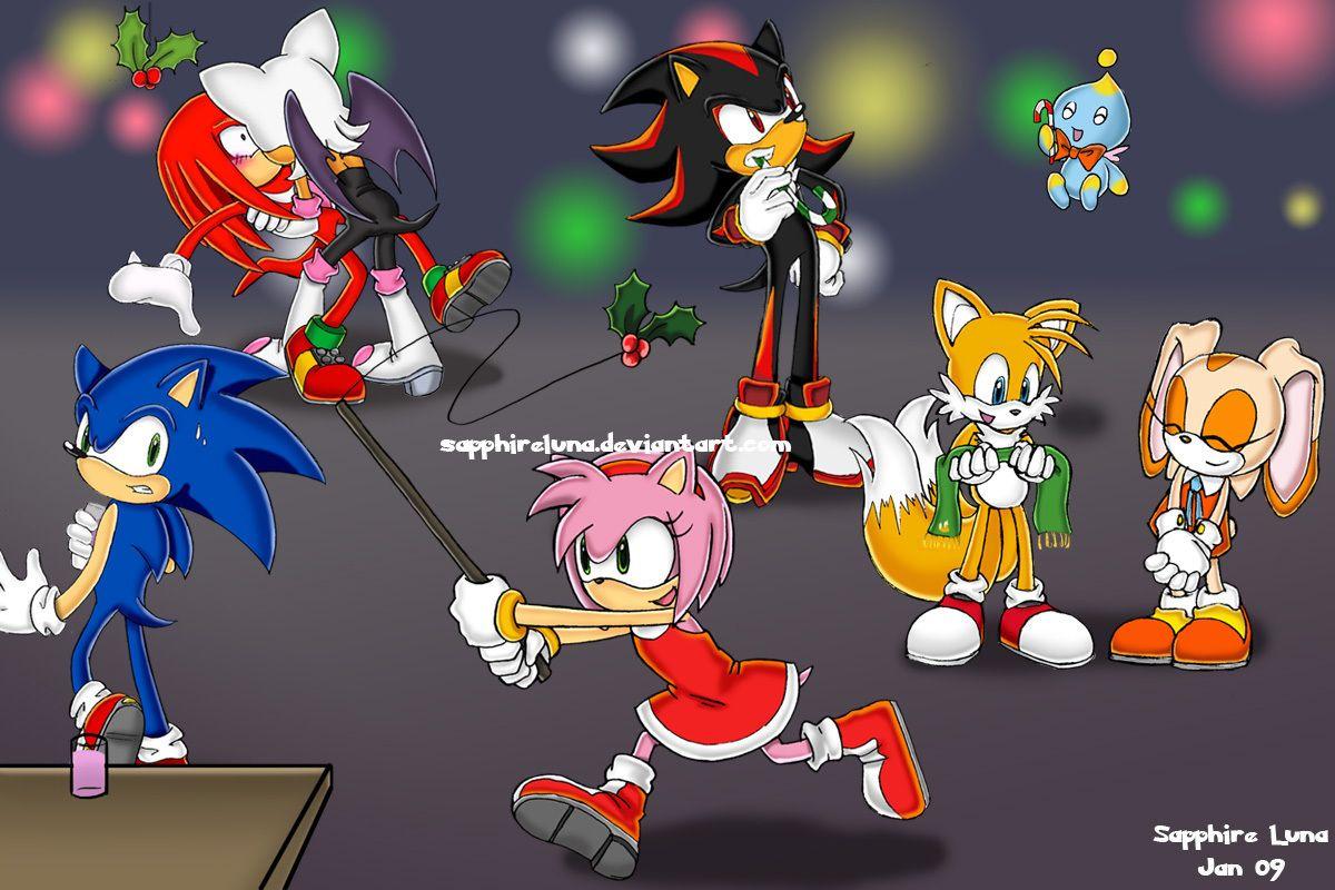 Sonic Christmas Wallpapers - Top Free Sonic Christmas Backgrounds ...