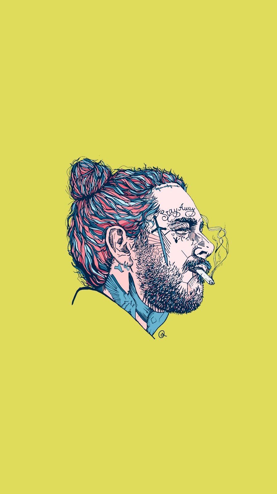 Post Malone Phone Wallpapers - Top Free Post Malone Phone Backgrounds ...