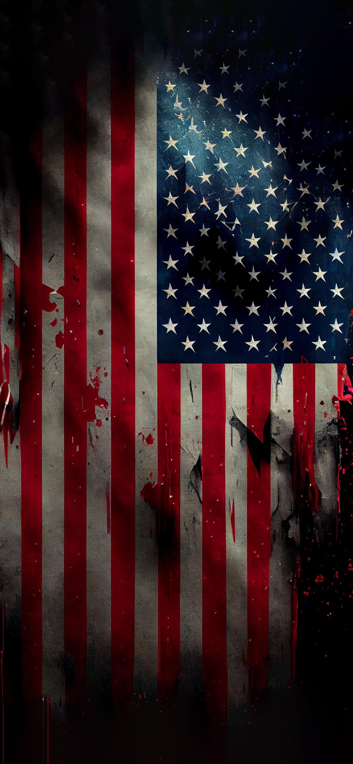 American Flag Art Wallpapers - Top Free American Flag Art Backgrounds ...