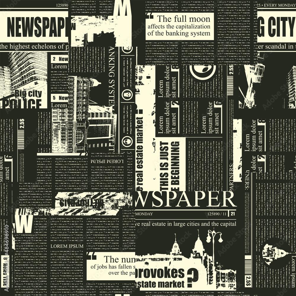 Newspaper Collage Wallpapers - Top Free Newspaper Collage Backgrounds ...