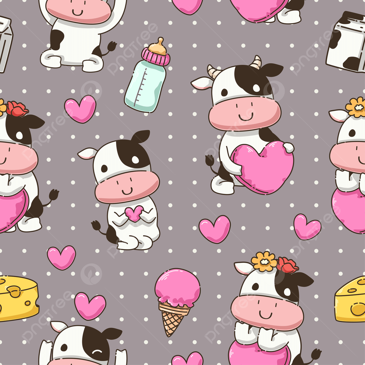 Cartoon Cows Wallpapers - Top Free Cartoon Cows Backgrounds ...