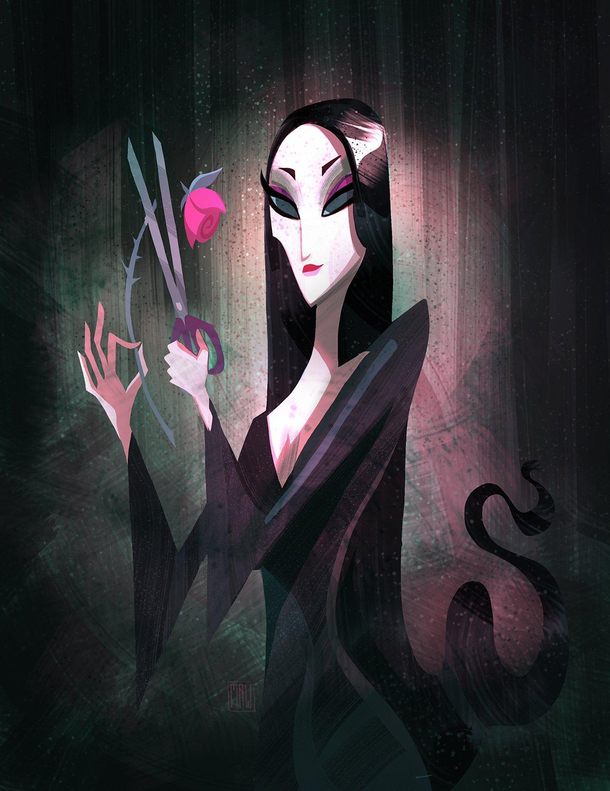 Morticia Addams Wallpapers - Top Free Morticia Addams Backgrounds ...