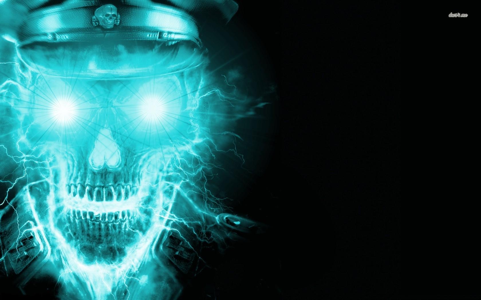 Glowing Skull Wallpapers - Top Free Glowing Skull Backgrounds - WallpaperAccess
