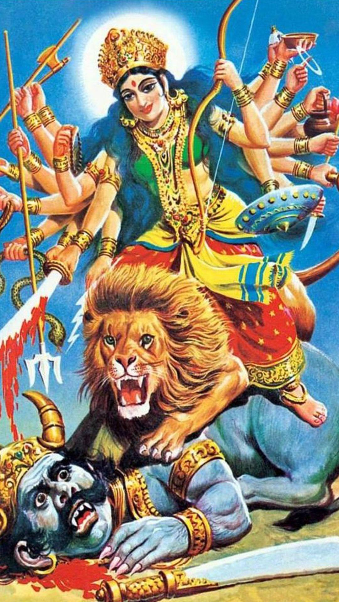 Mahishasura Mardini Wallpapers - Top Free Mahishasura Mardini ...