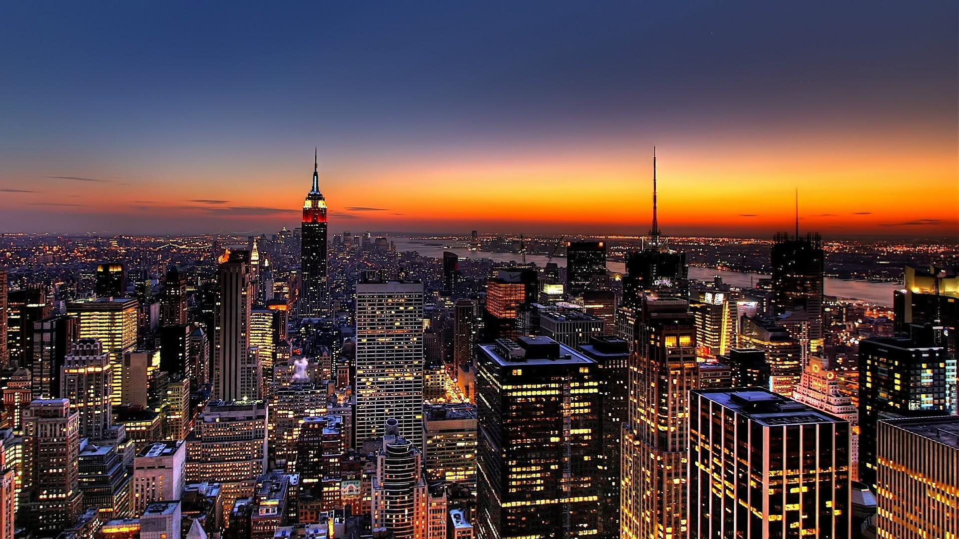 City Sunset 1920x1080 Wallpapers - Top Free City Sunset 1920x1080 ...