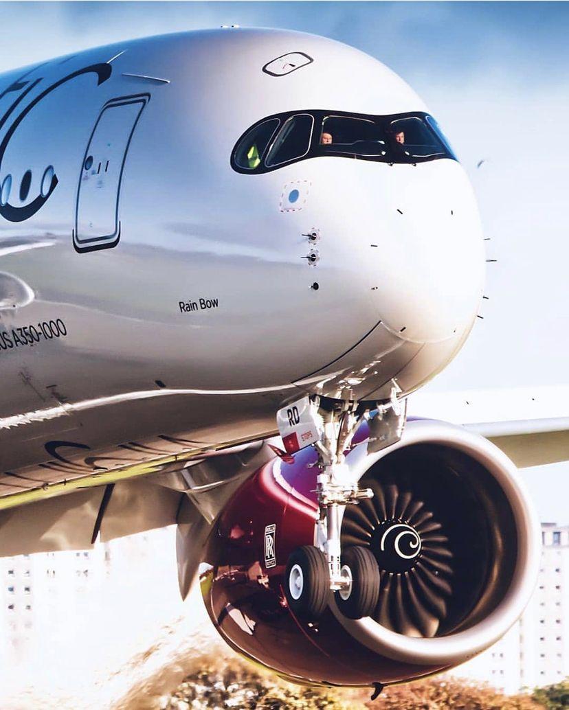 Airbus A350-1000 Wallpapers - Top Free Airbus A350-1000 Backgrounds ...