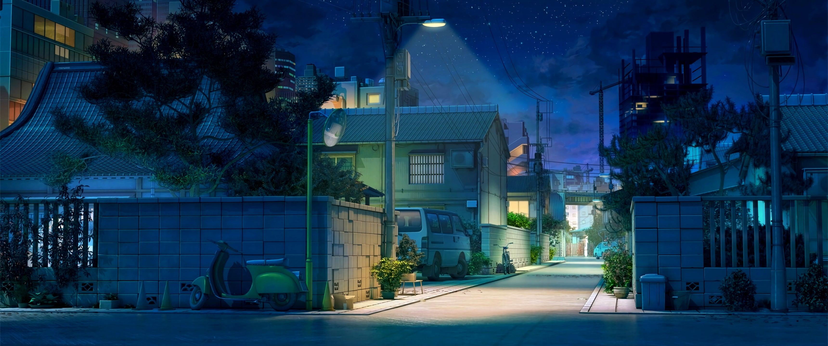 Anime Nightlife Wallpapers - Top Free Anime Nightlife Backgrounds ...
