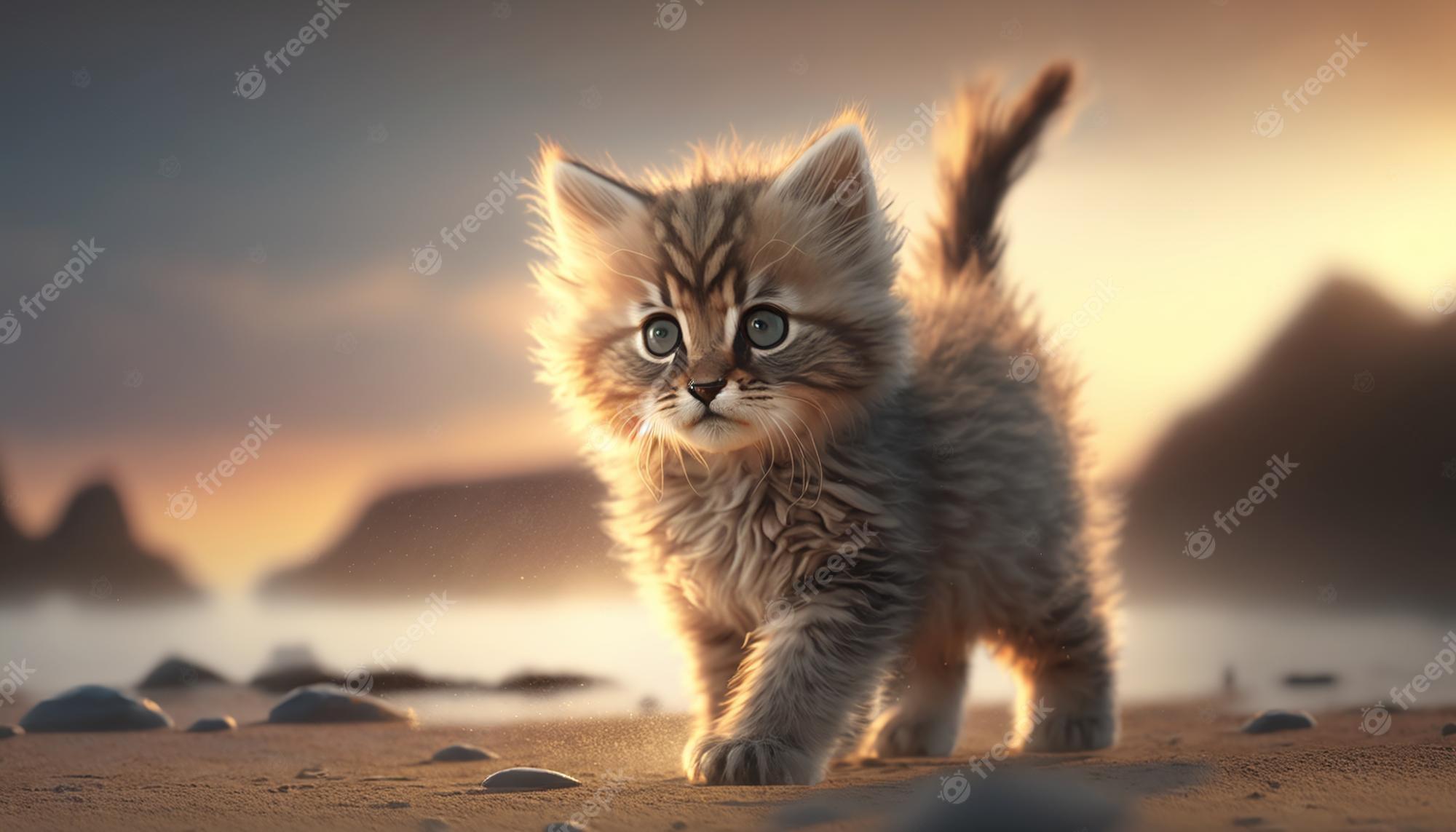 Cat On Beach Wallpapers - Top Free Cat On Beach Backgrounds ...